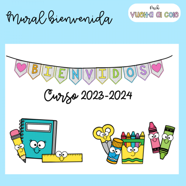 ¡Pack vuelta al cole! - Un mundo para educar
