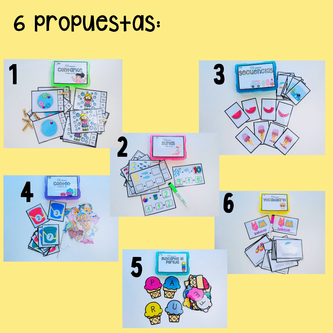 Actividades verano – Un mundo para educar