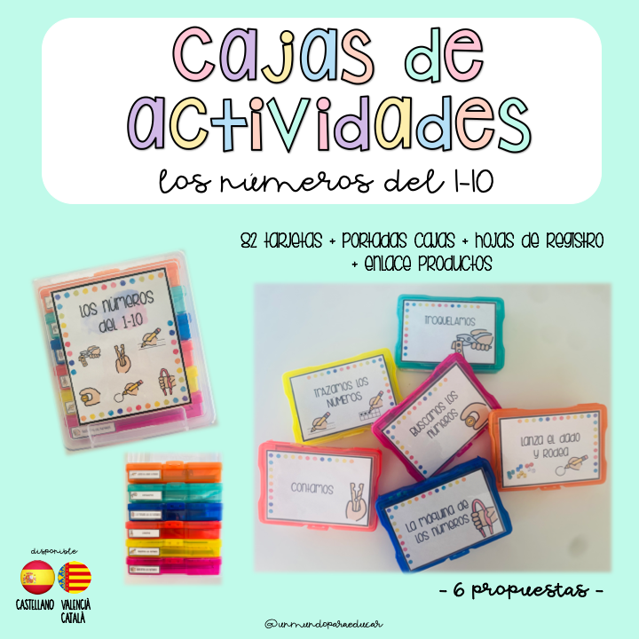 Los números del 1-10 - Un mundo para educar