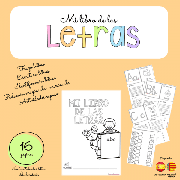 Mi libro de las letras – Un mundo para educar