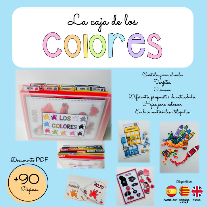 Los colores – Un mundo para educar