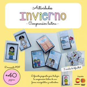 Actividades invierno- Comprensión lectora – Un mundo para educar