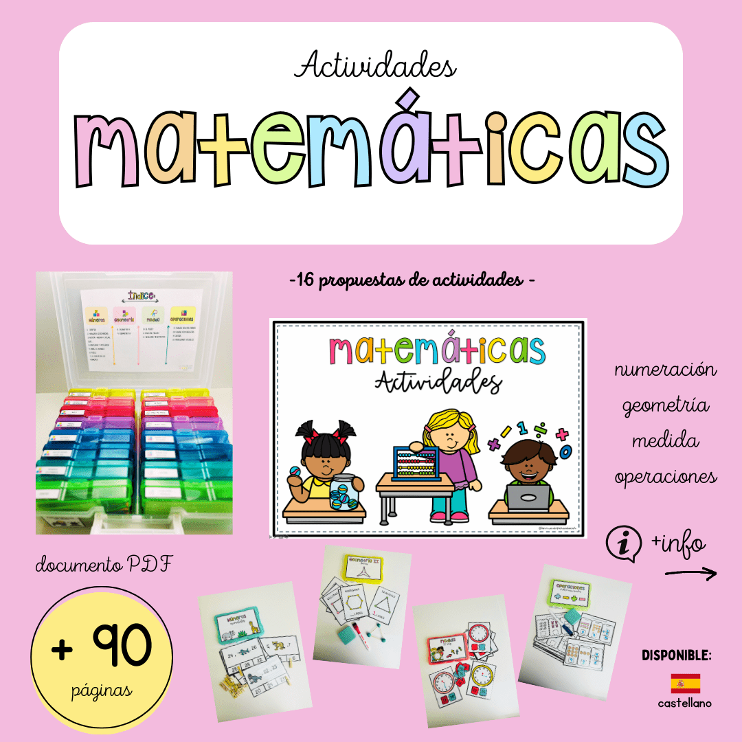 Actividades matemáticas – Un mundo para educar