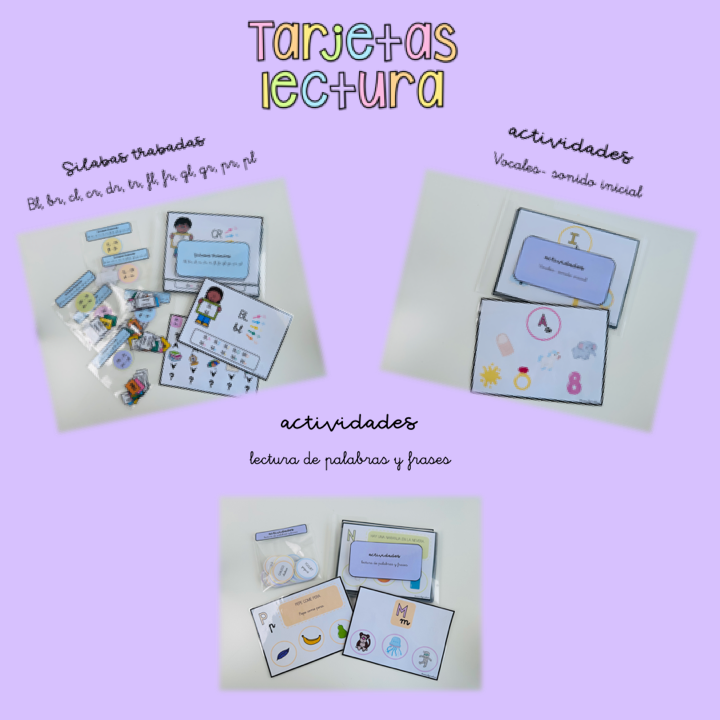 Caja lectura interactiva - Un mundo para educar