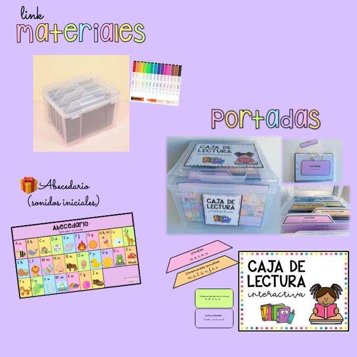Caja lectura interactiva - Un mundo para educar