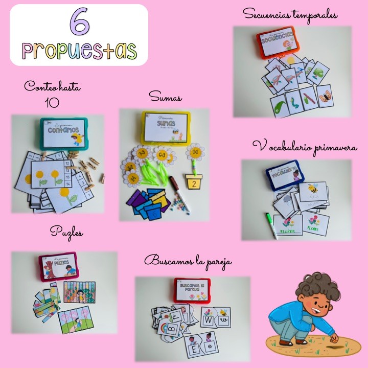 Actividades primavera – Un mundo para educar