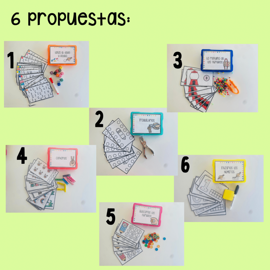 Los números del 1-10 – Un mundo para educar