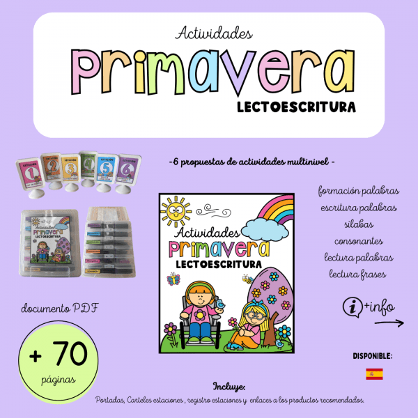 Primavera lectoescritura – Un mundo para educar